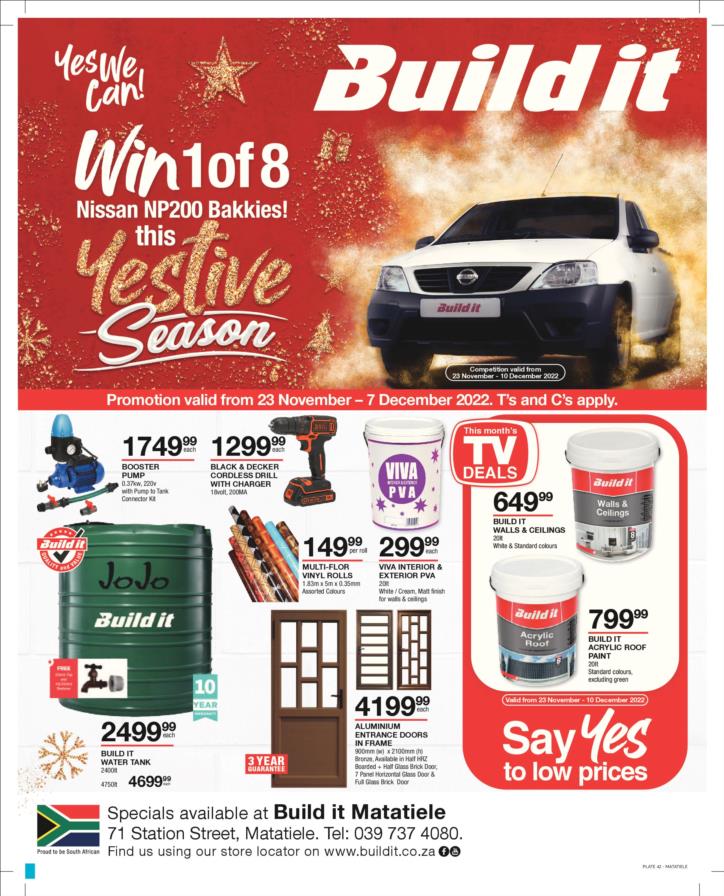 Build it - Matatiele Eastern Cape