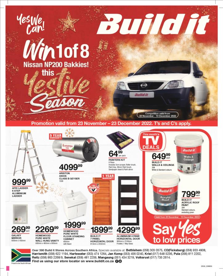 Build it - build it harrismith free state