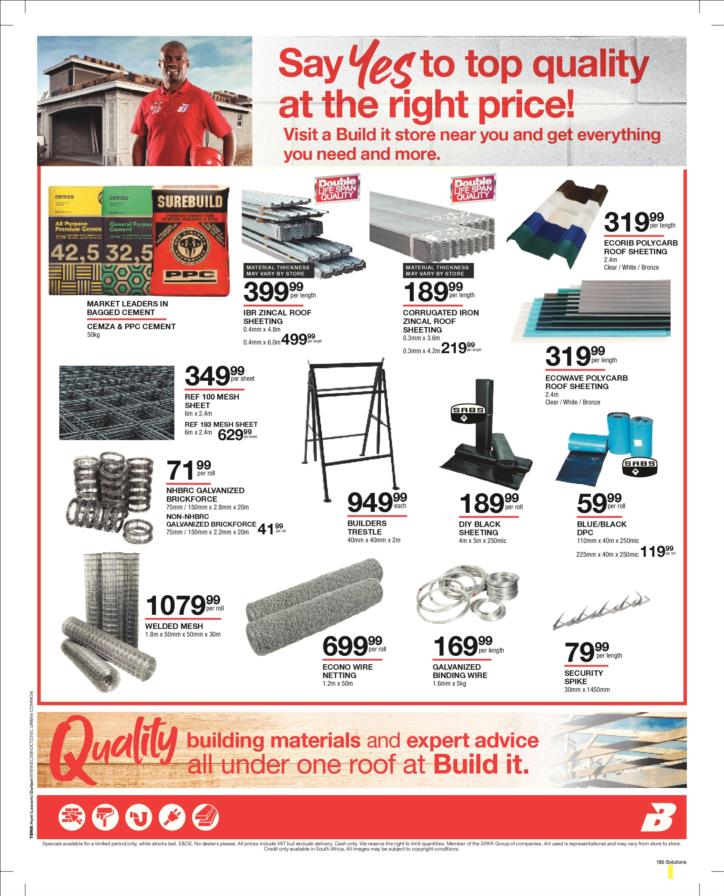 Build it - build it circular drive eastern cape