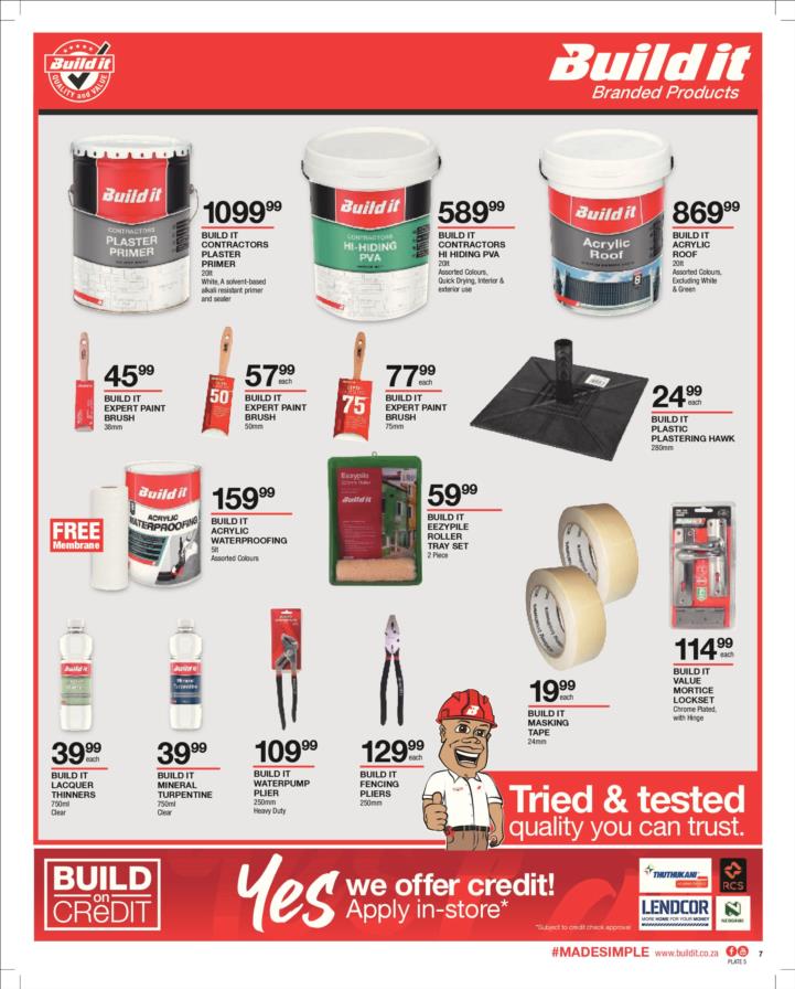 Build it - Secunda Mpumalanga