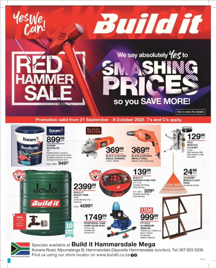 Build it - build it hammarsdale kwazulu natal