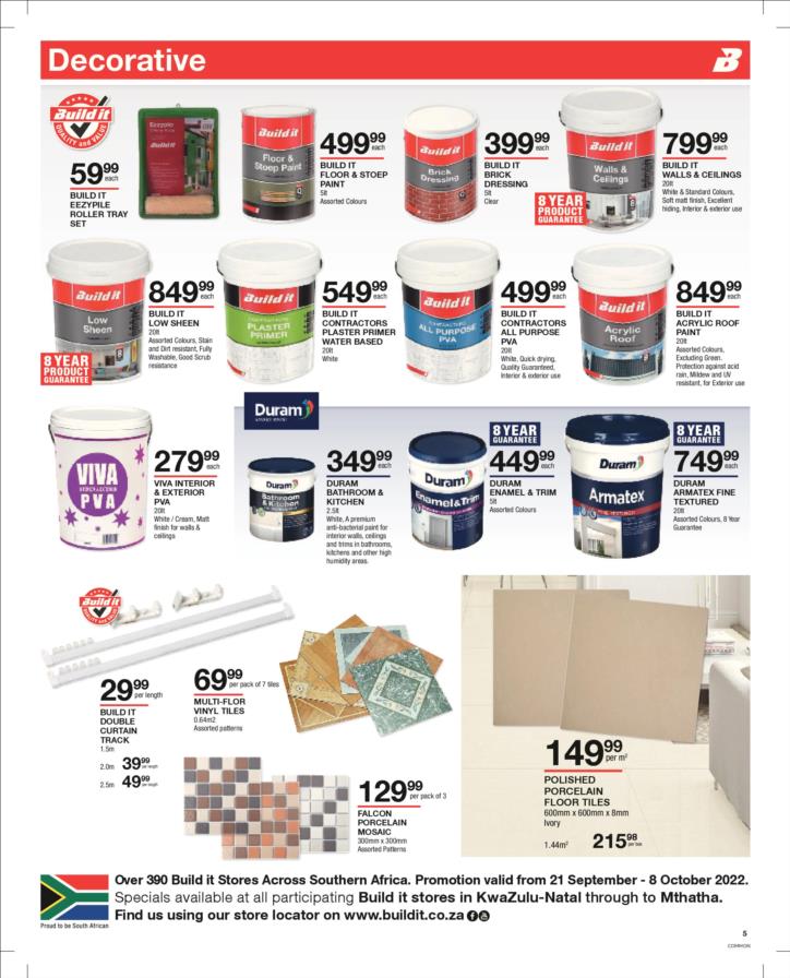 Build it - Newcastle KwaZulu Natal