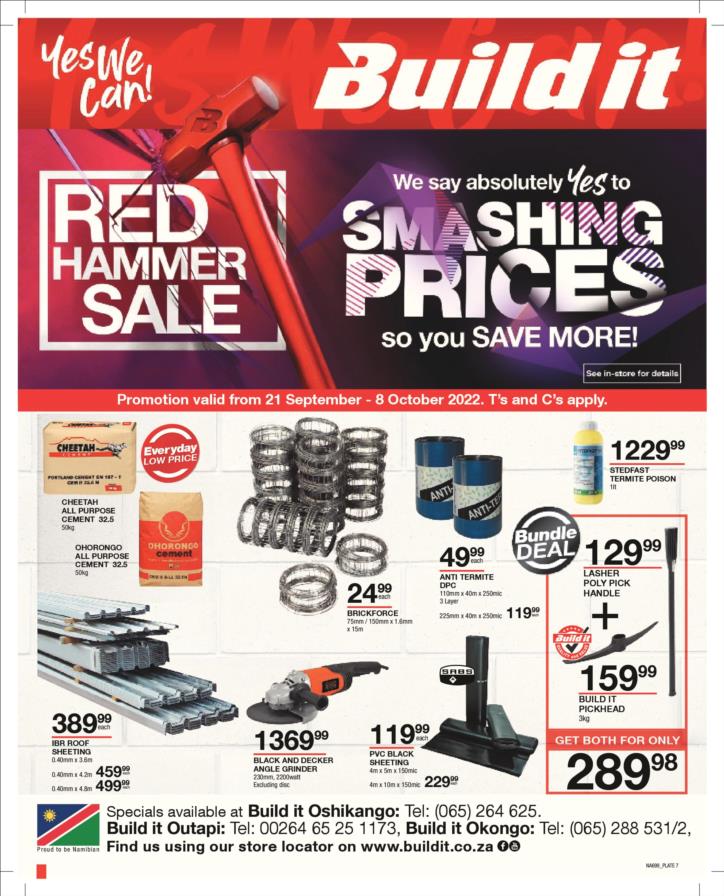 Build it - Oshikango Namibia