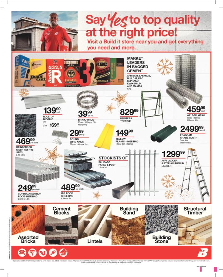 Build it - Platinum North West Province