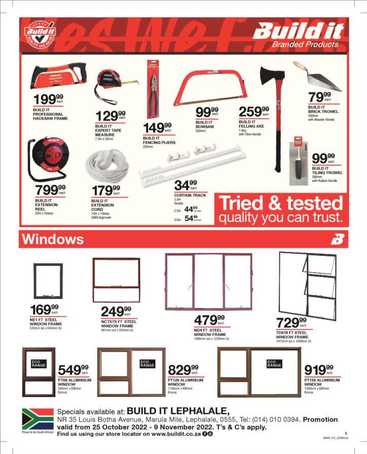 Build it - build it lephalale limpopo