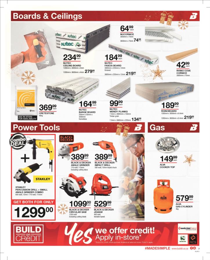 Build it - Clanwilliam Western Cape