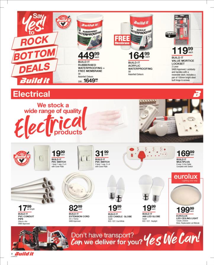 Build it - Newcastle KwaZulu Natal